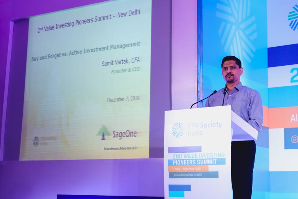 Session by Mr. Samit Vartak,CFA-2nd Value Investing Pioneers Summit ...