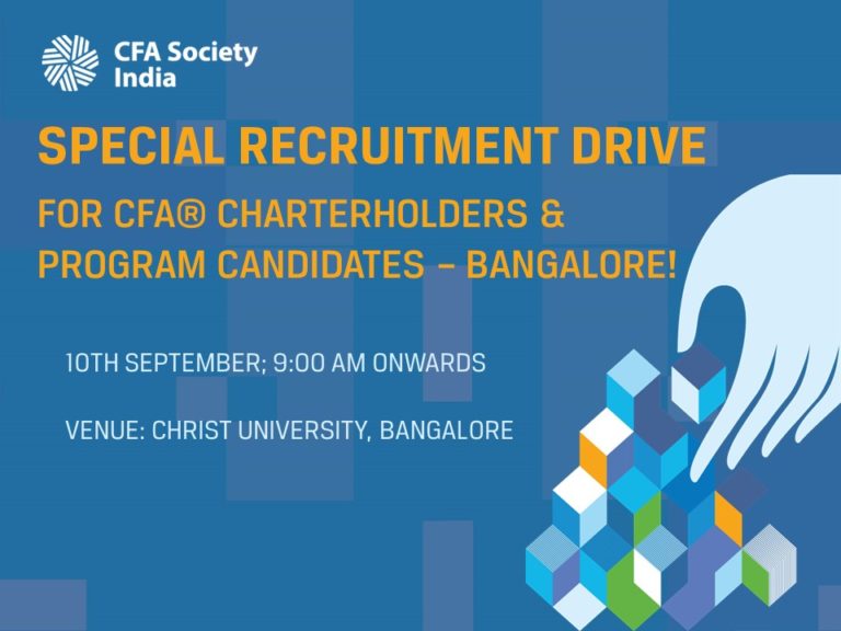 CFA Career Day, Bangalore - CFA Society India
